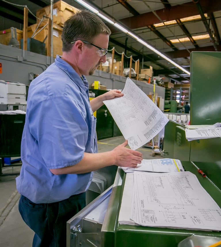 The Big Switch: Local 1245 members manufacture utility switchgear at ...