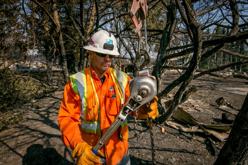 Total Devastation: Local 1245 members work to restore power in North ...