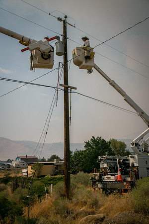 Head in the Game: NV Energy line crew replaces transformer in western ...