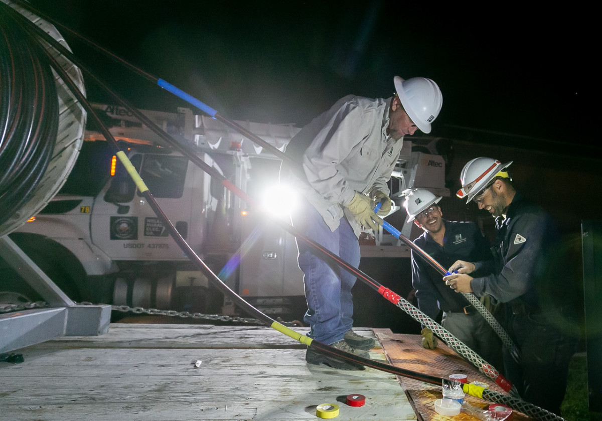 IBEW 1245 Members at Wells Rural Electric Power Up Nevada’s Gold Country