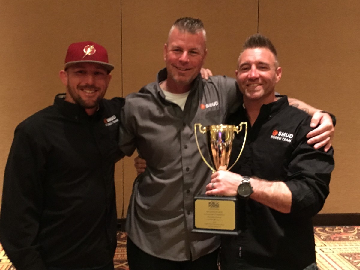 SMUD Crew Brings Home Trophy From APPA Rodeo