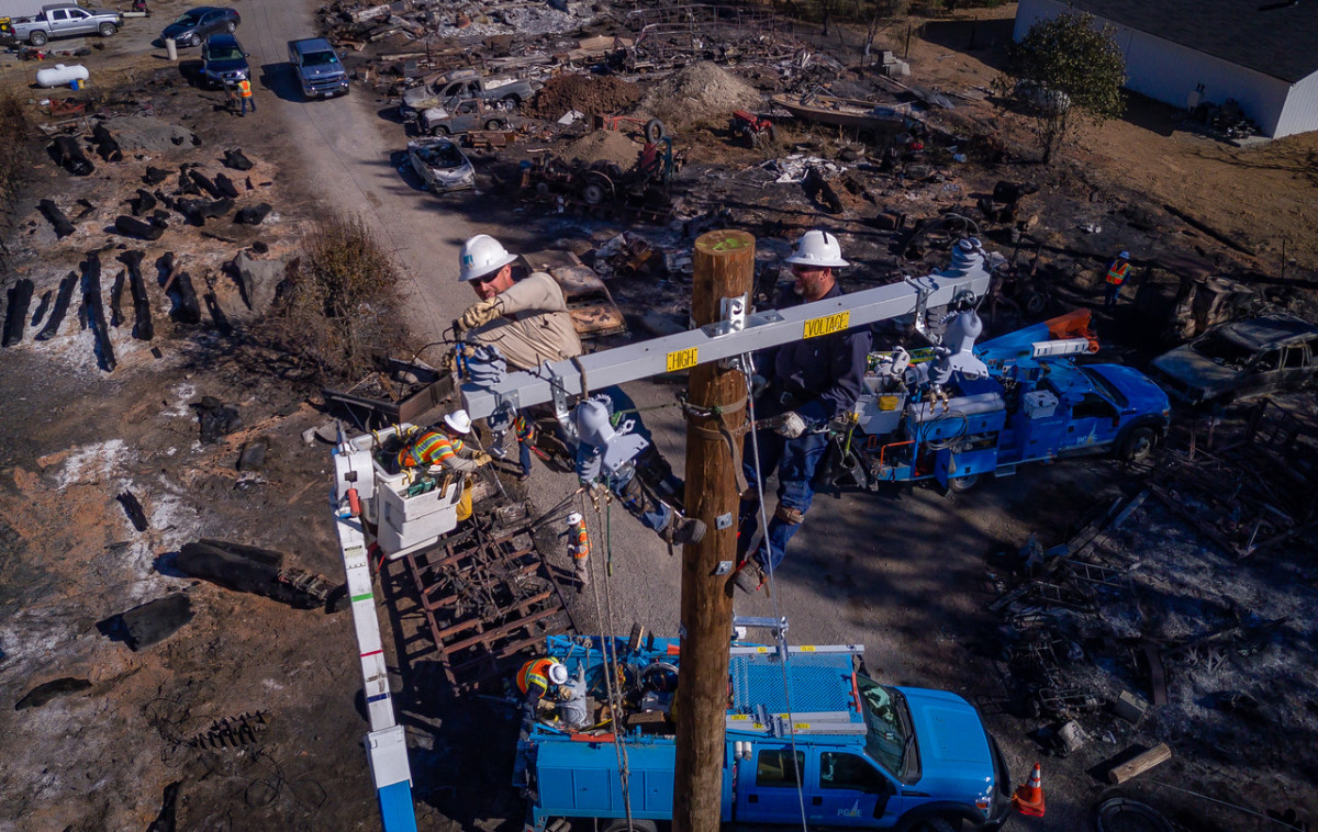 On the Scene at the Kincade Fire