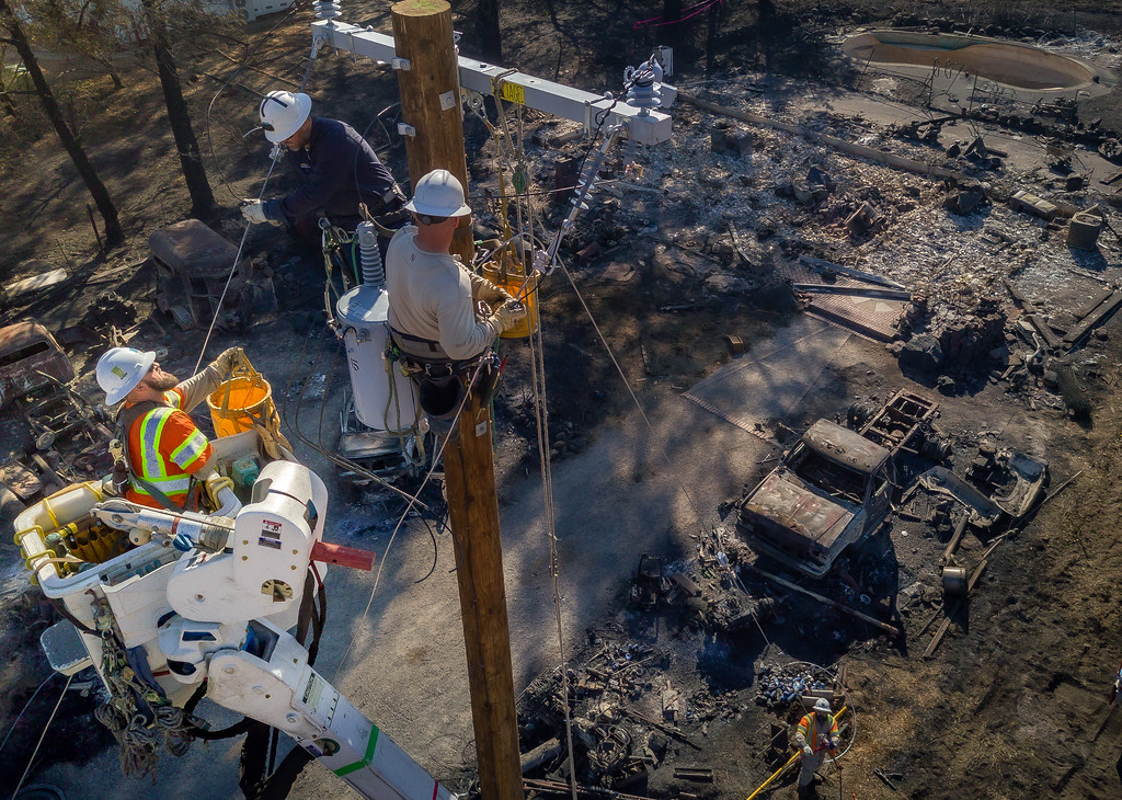 On the Scene at the Kincade Fire