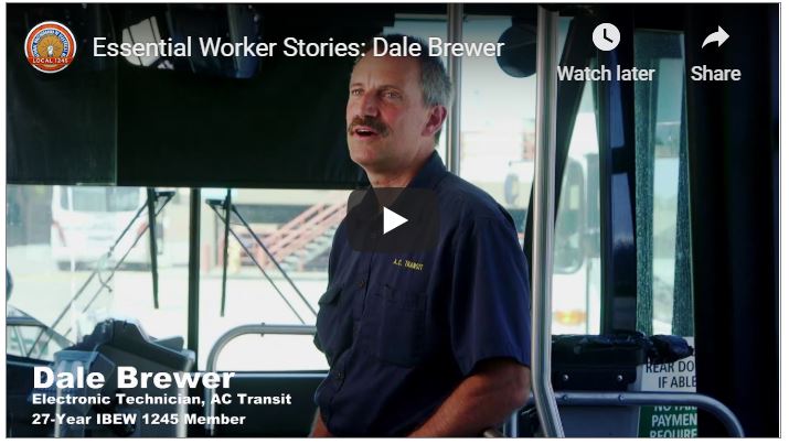 Essential Worker Stories: Dale Brewer