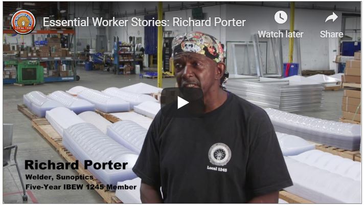 Essential Worker Stories: Richard Porter