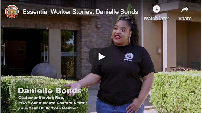 Essential Worker Stories: Danielle Bonds