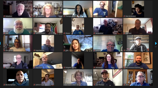 “Nothing Short of Inspiring” — IBEW 1245 Organizing Steward Induction ...