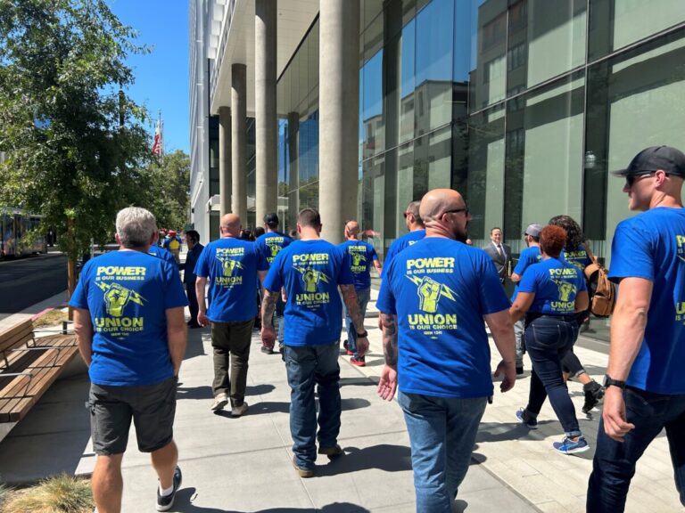 IBEW 1245 Shows Up and Speaks Up in Support of AB 1373