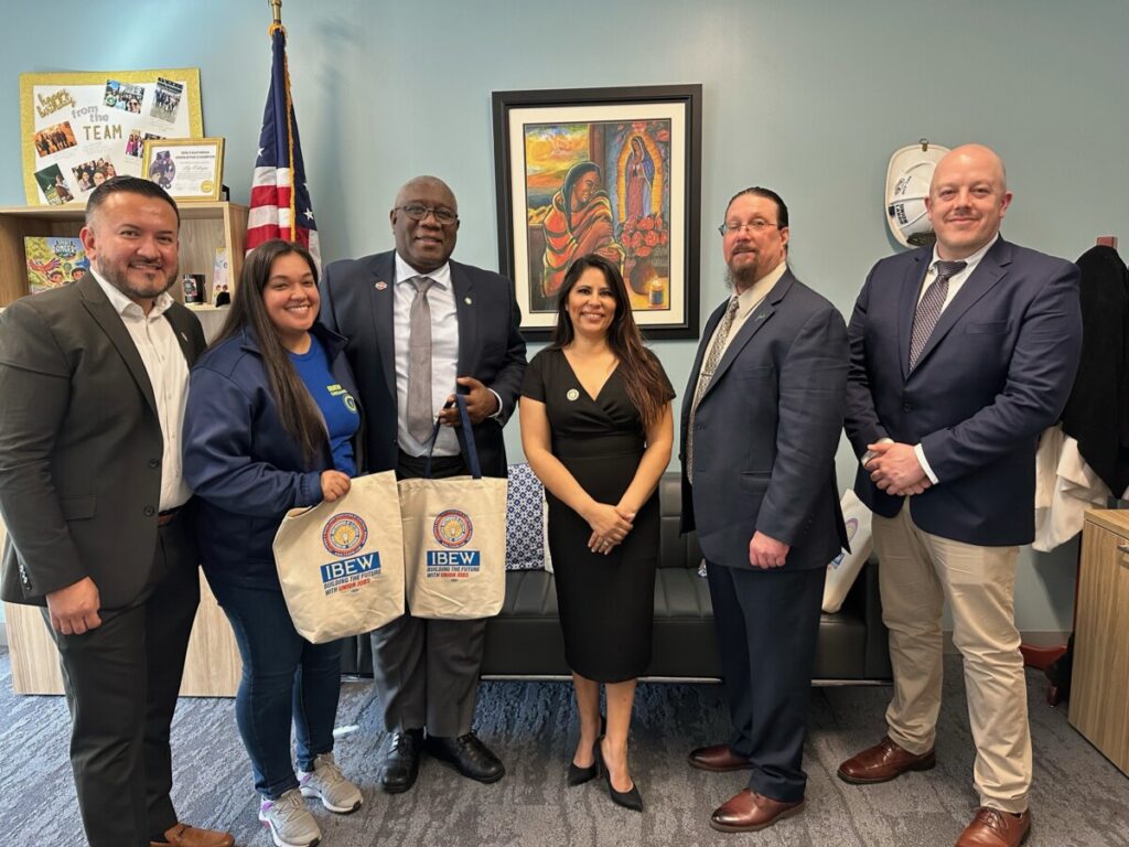 Local 1245 Delegates Meet Face-to-Face With Lawmakers At the California ...