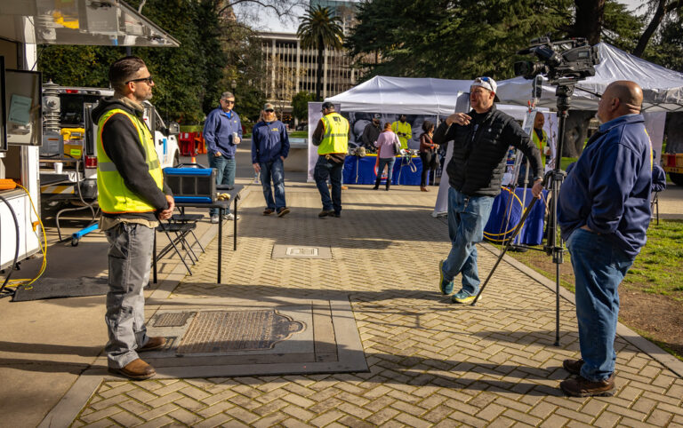 Day of Action at the Capitol Showcases IBEW 1245 Utility Workers