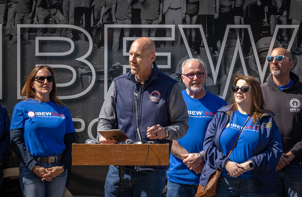 Day of Action at the Capitol Showcases IBEW 1245 Utility Workers