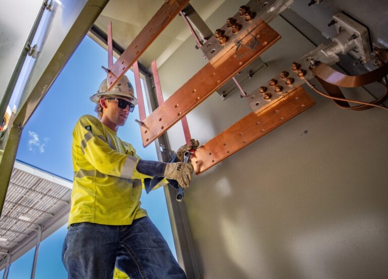 IBEW 1245 Crews from PG&E Establish Power to Large Fruit Processing Plant