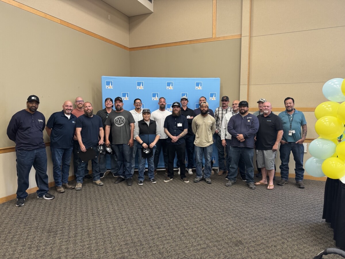 Electrical Apprentices at PG&E Celebrated As They Complete Training