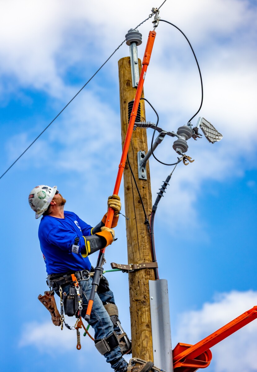 1245 Members Dominate at the 2025 Public Power Lineworkers Rodeo