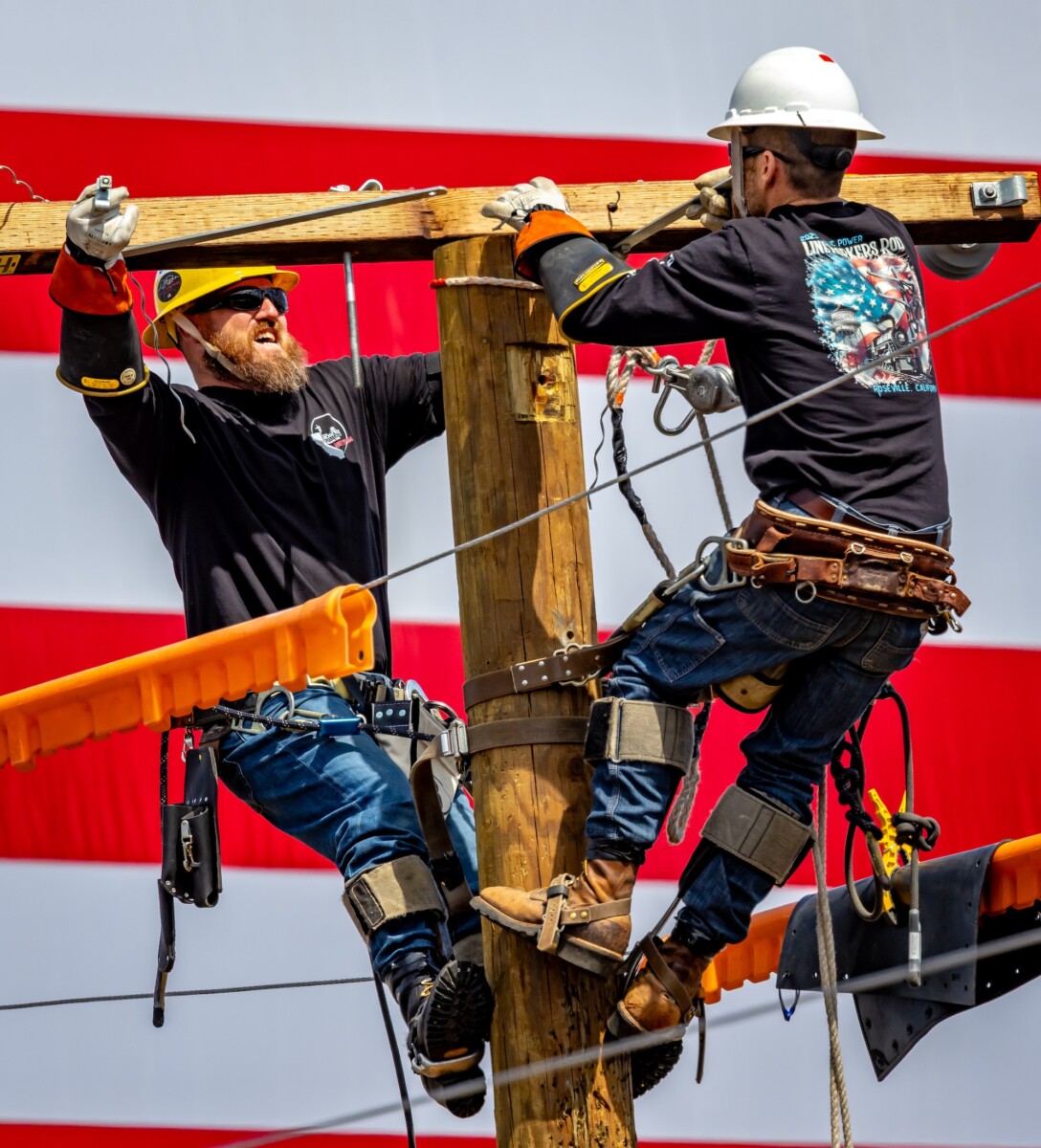 1245 Members Dominate at the 2025 Public Power Lineworkers Rodeo