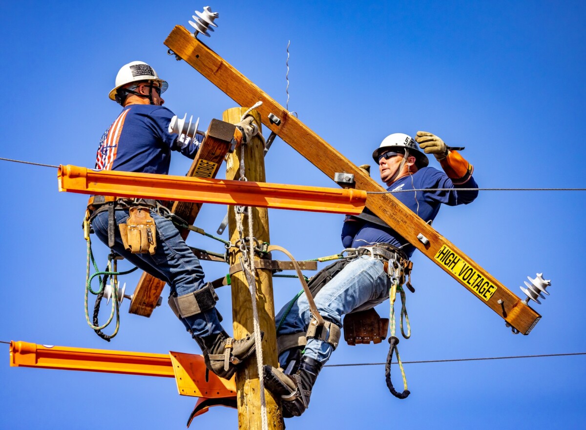 1245 Members Dominate at the 2025 Public Power Lineworkers Rodeo