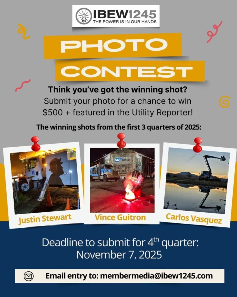 IBEW 1245 Photo Contest: Submit Your Best Shot!