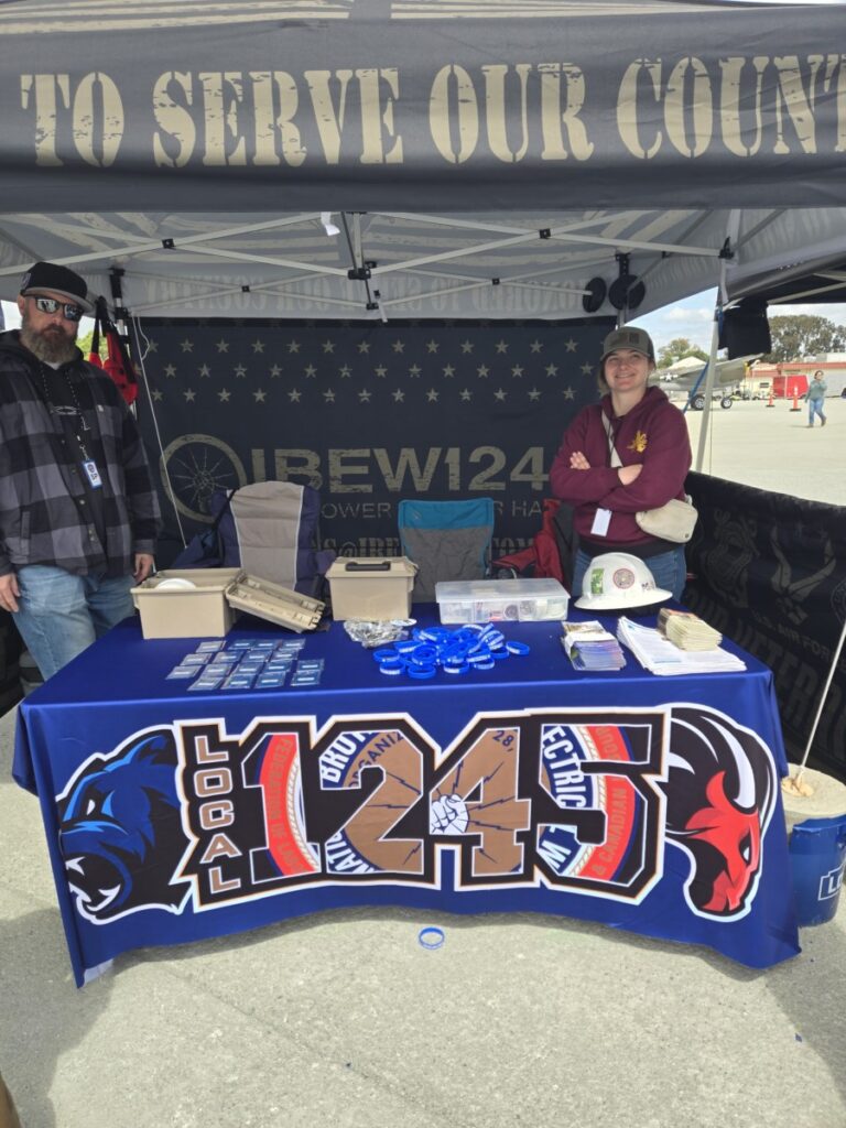 IBEW 1245 Veterans Committee Engages Community at 2026 Wings Over ...